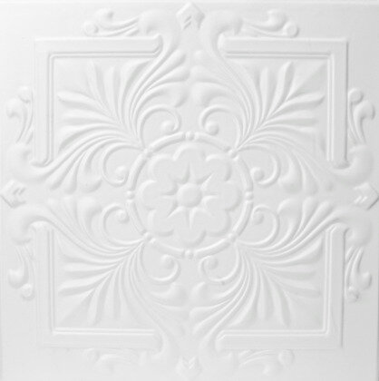 Потолочная плитка "Просто" 2 кв. м,8 шт/Экструдированная/Пенопласт