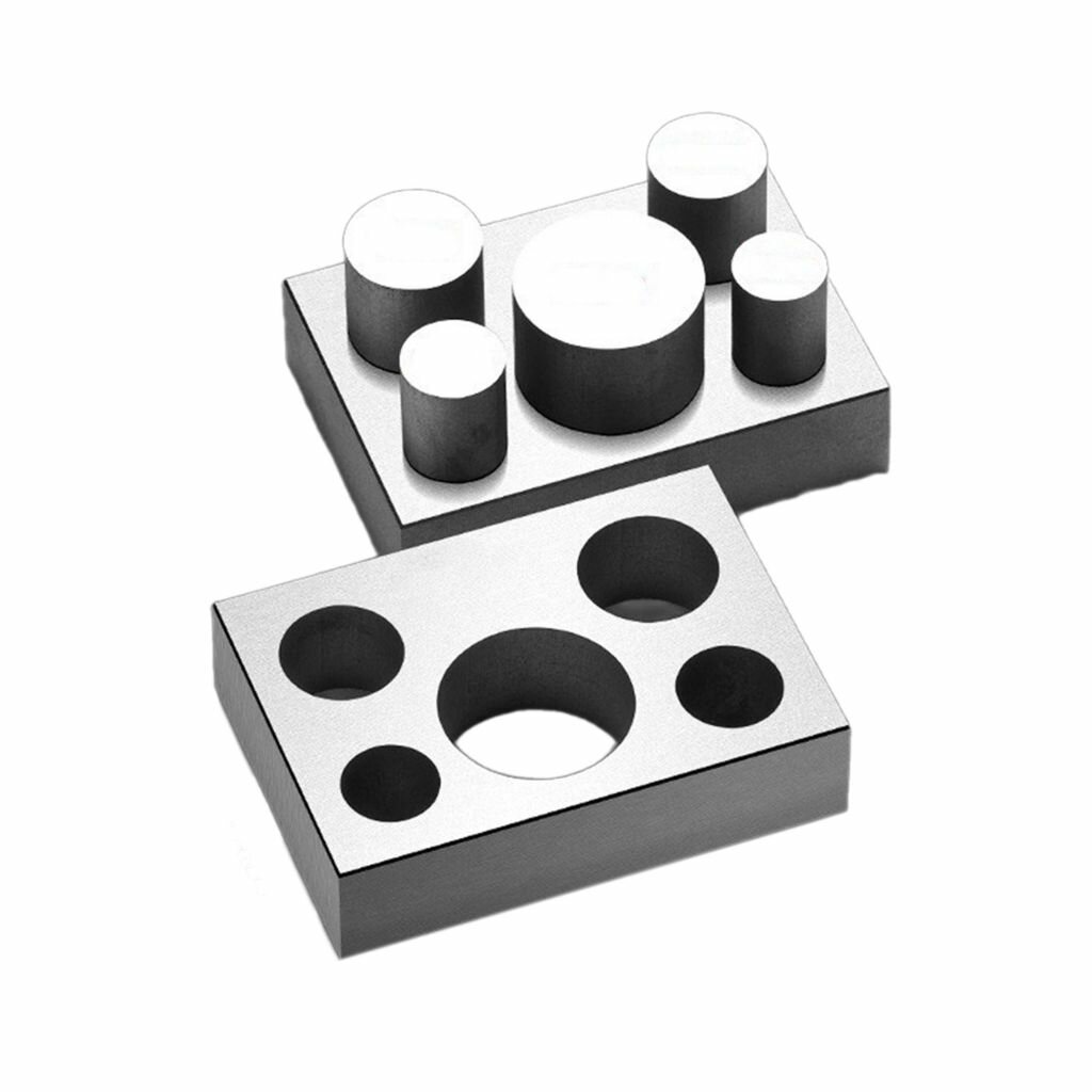 Пуансон для ожерелий, пряжек, штампов, круглый, A