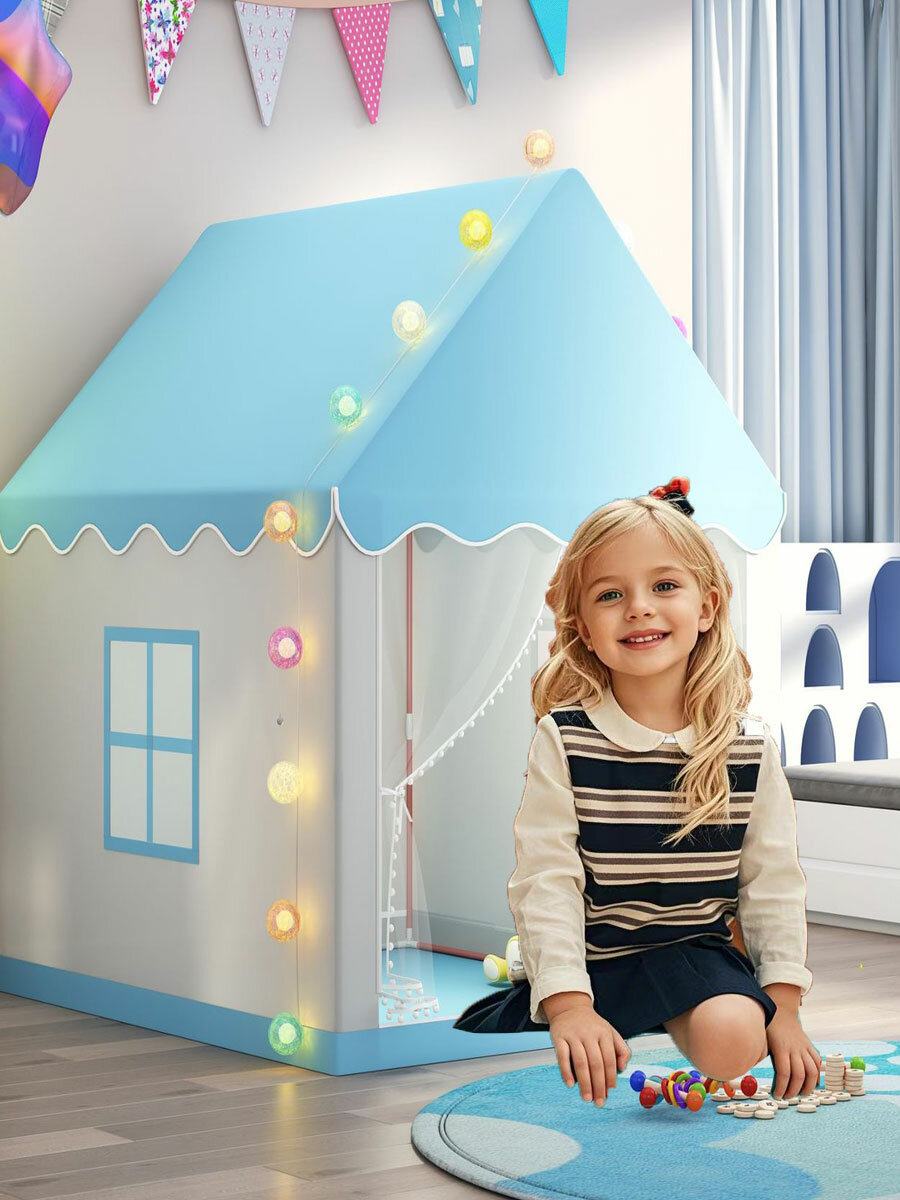 Палатка детская игровая, , детский домик, палатка для девочки Коттедж принцессы