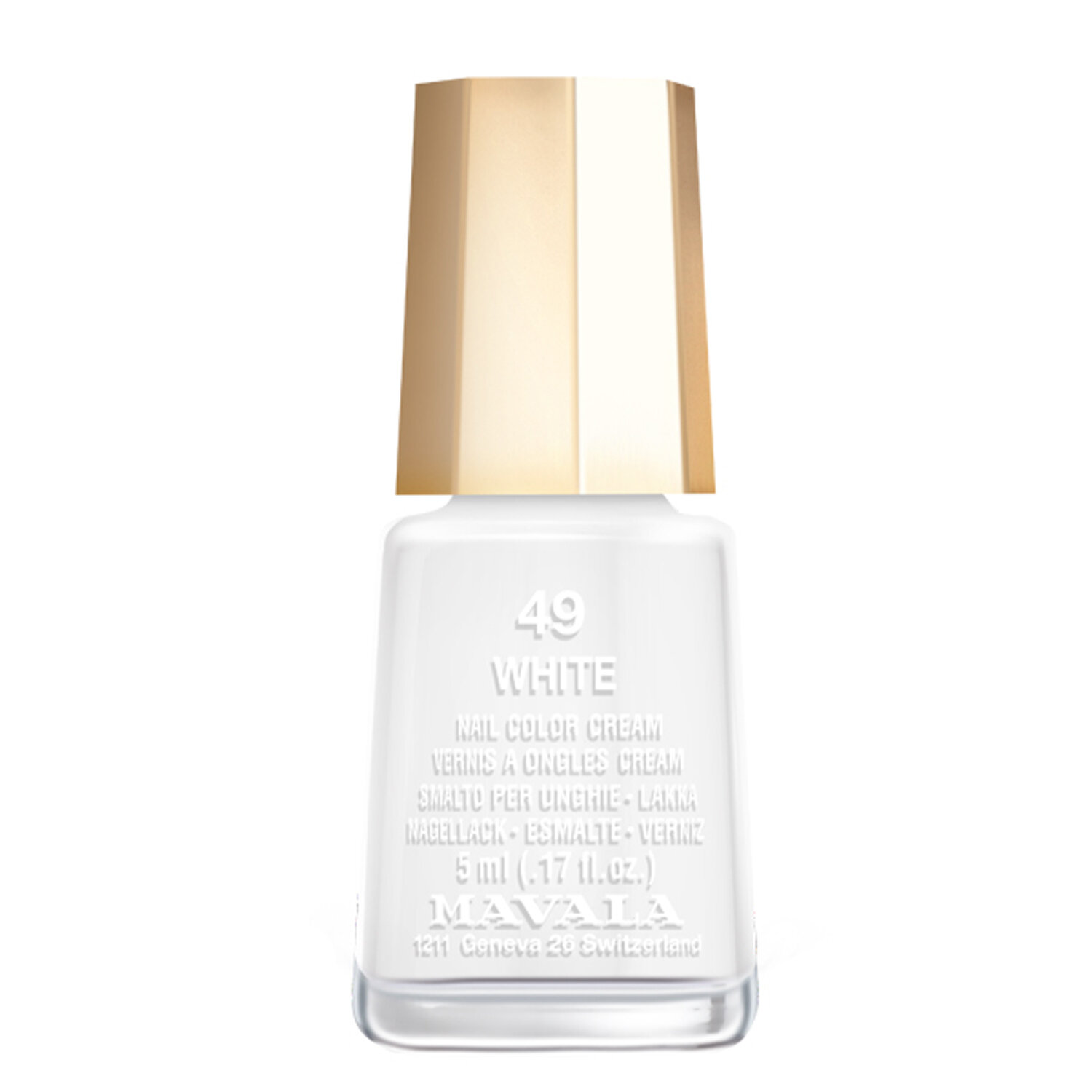 MAVALA Лак для ногтей, 5 мл, 049 Белый
