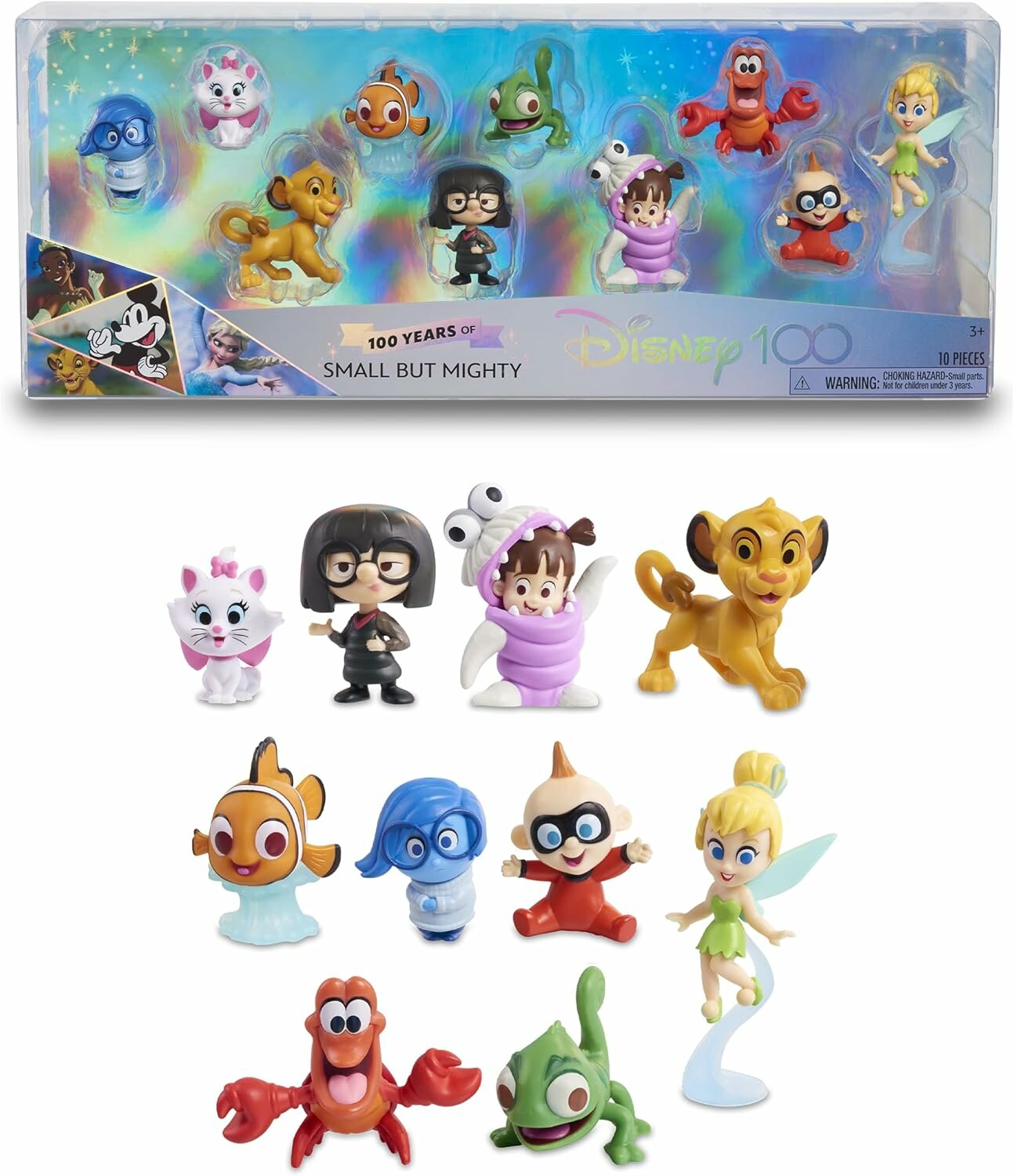 Фигурки Disney 100 - Коллекционные фигурки с персонажами Дисней Small But Mighty - DED16800