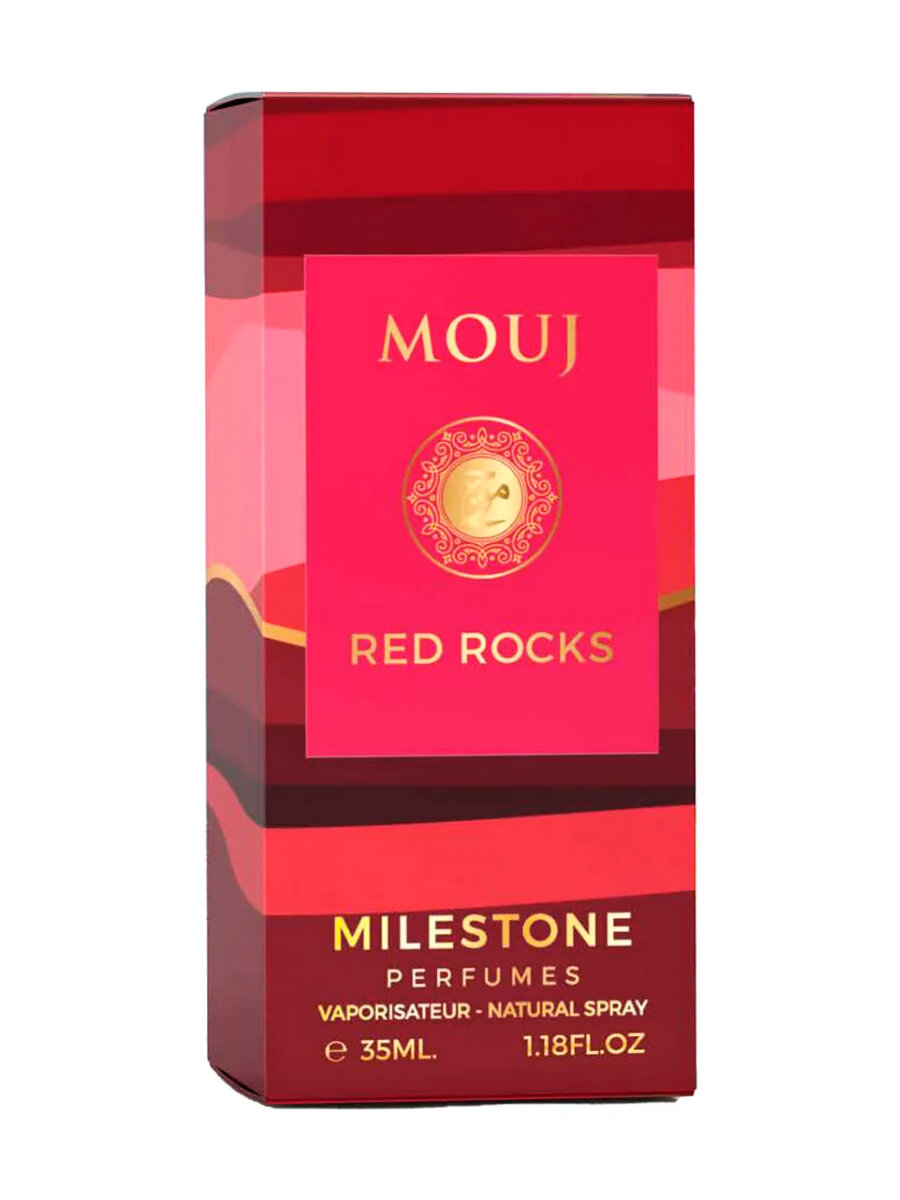 Вода парфюмерная "Mouj Red Rocks" Milestone, 35мл, для женщин