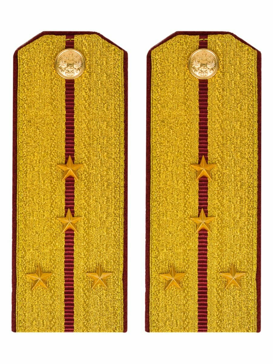 Погоны Росгвардии фсвнг парадные золотые Капитан