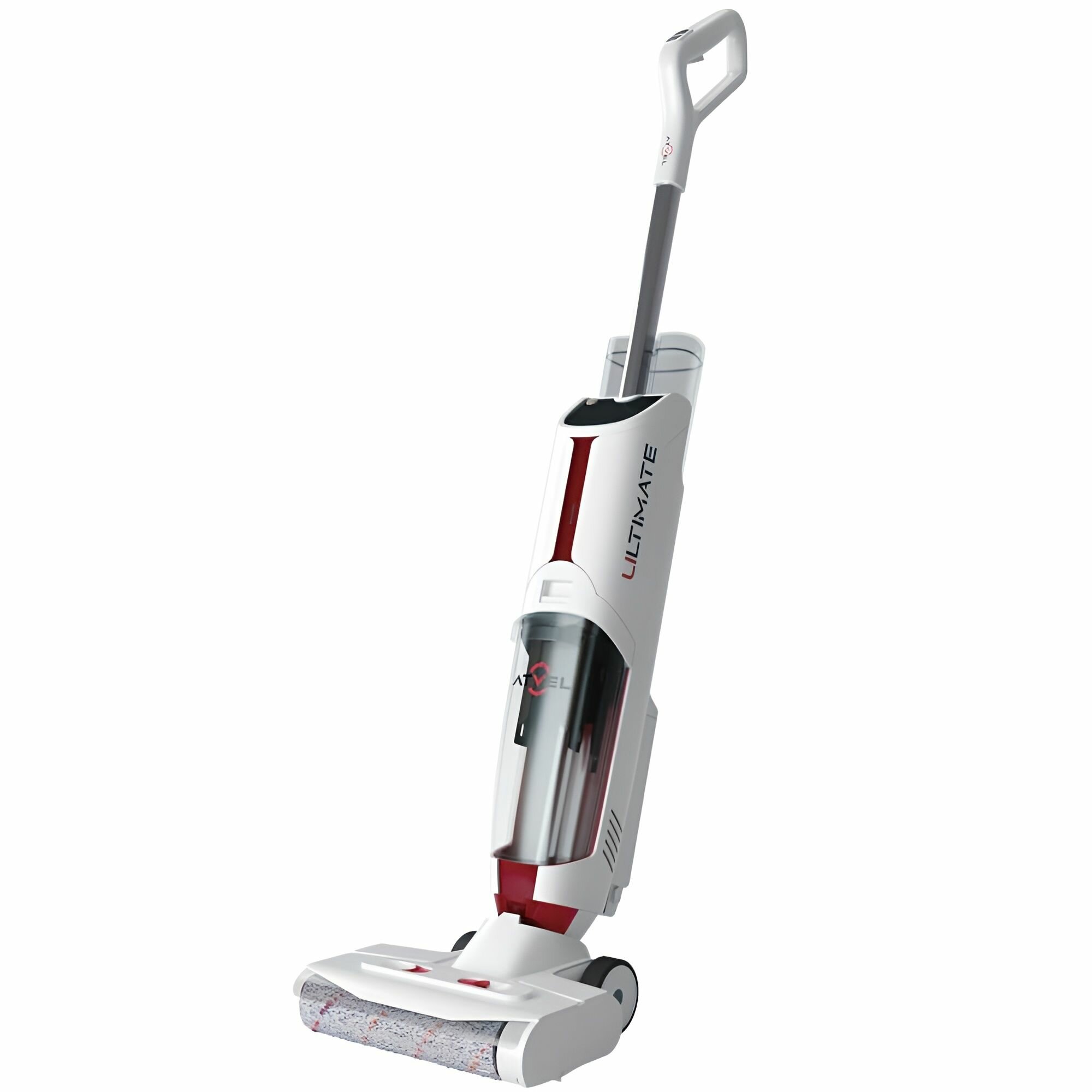 Вертикальный пылесос Atvel F16, с УФ-лампой, самоочистка, белая