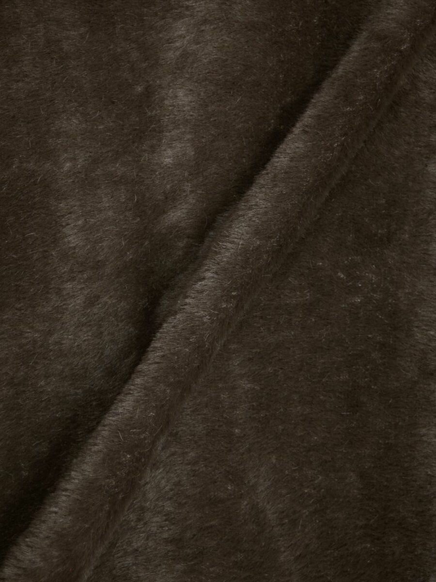 Ткань Пальтовая 150х100 см, 535 г/м2 полиэстер, на трикотаже Альпака Однотонный, нейлон для шитья и рукоделия