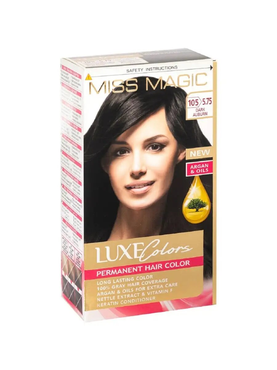 Miss Magic LUXE COLORS 105/5.75- темно-каштановый