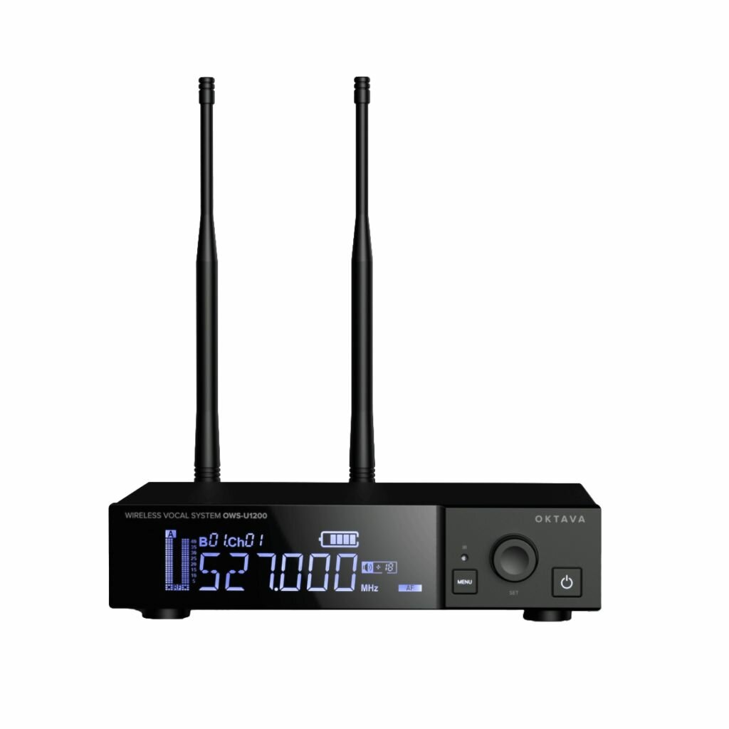 Oktava OWS- U1200D01 беспроводная система с головным микрофоном OWS-D0, цвет черный.