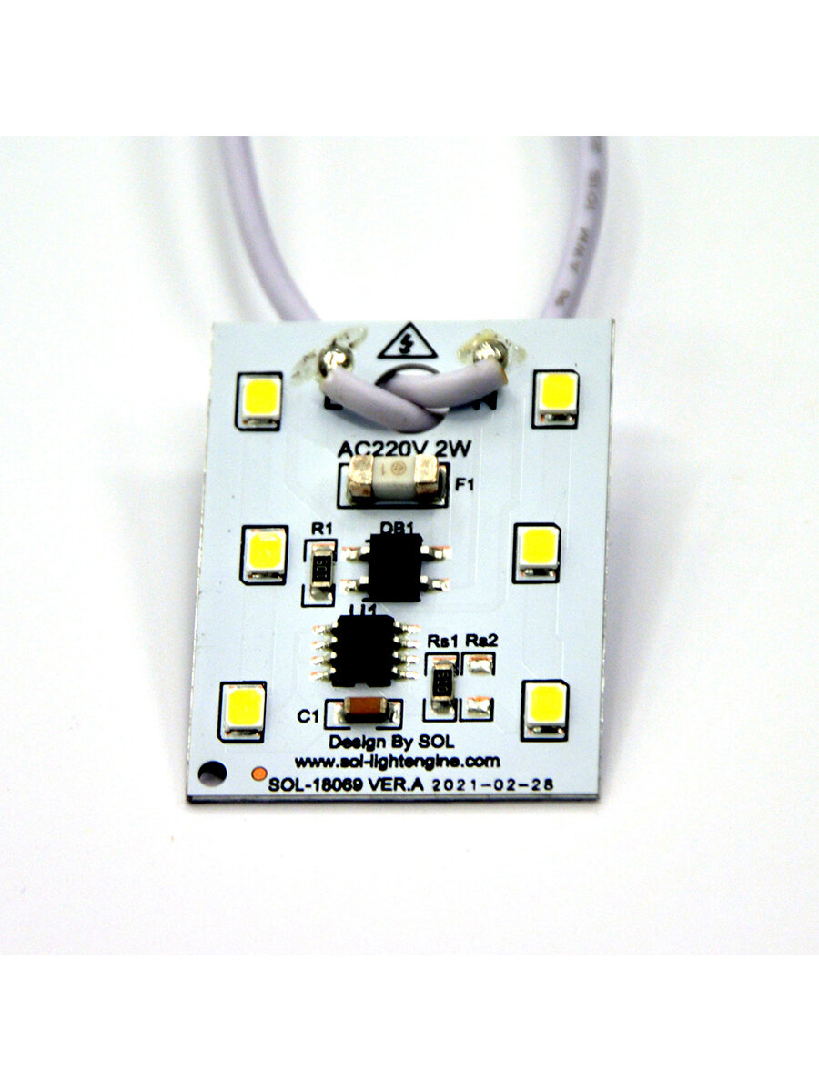 Светодиодный модуль для холодильного отделения холодильника NORD малый