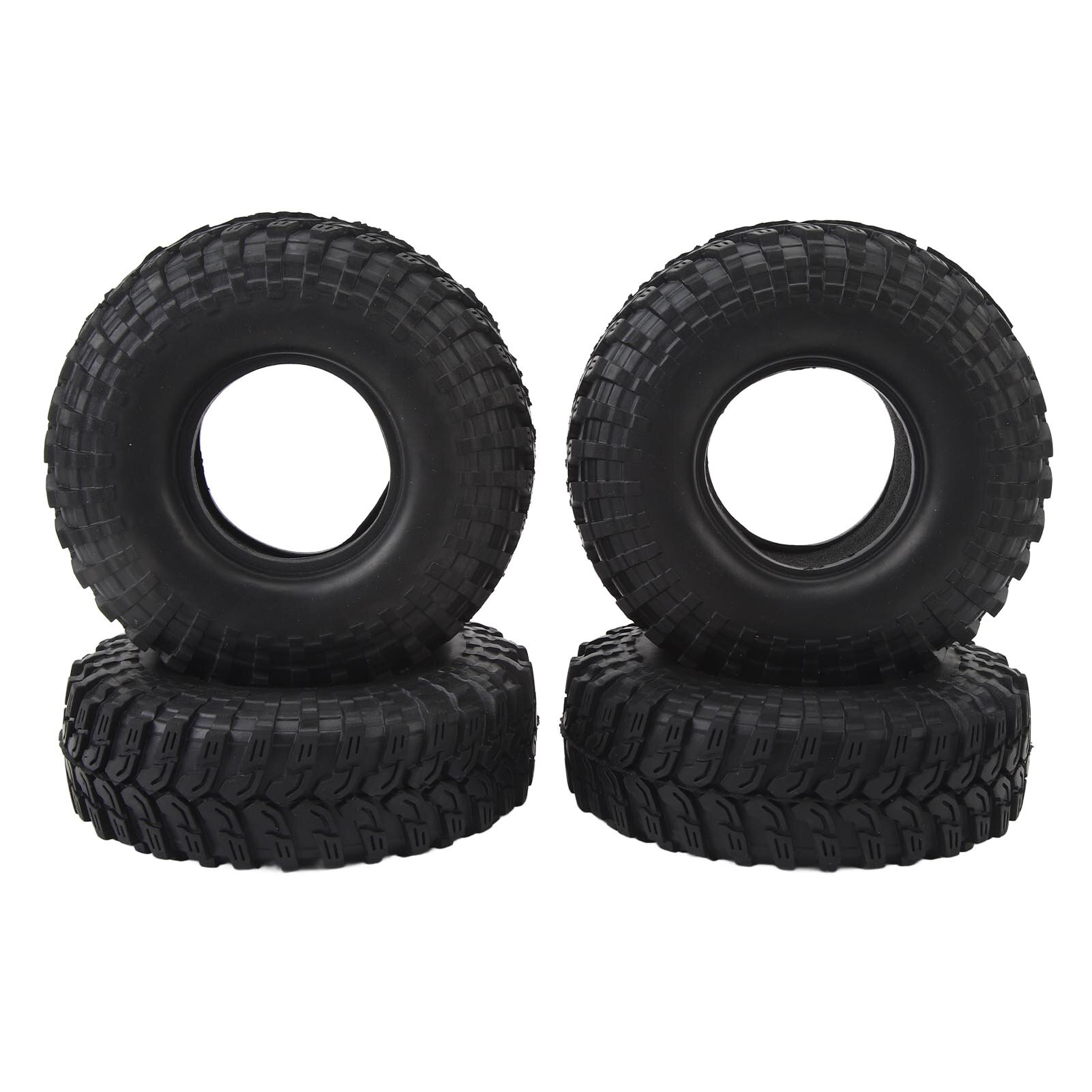 4 шт. шины для радиоуправляемой машины 1/10, резиновые аксессуары для внедорожных моделей