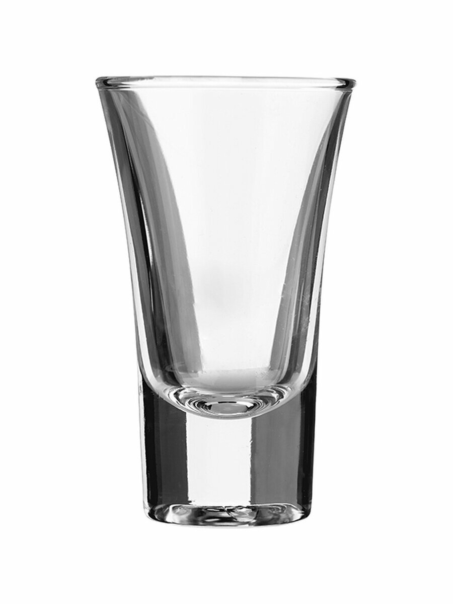Стопка "Дублино", стопка - 6 шт. 50 мл, H - 8.6 см, D - 5 см.