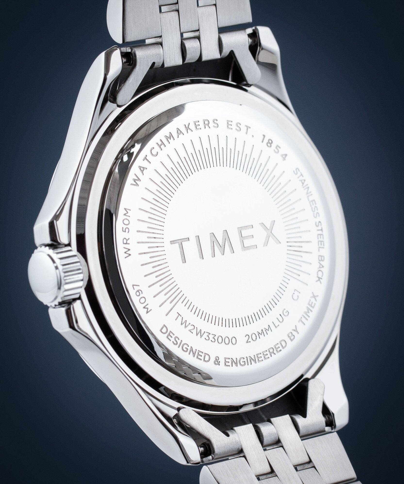 Наручные часы TIMEX, серебряный — фото 1