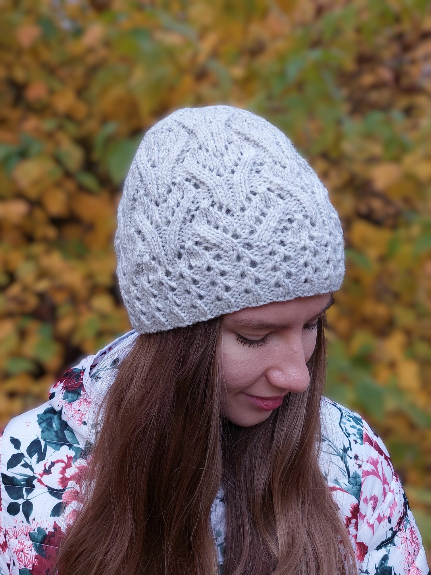 Шапка МариОль, ажур для женщин