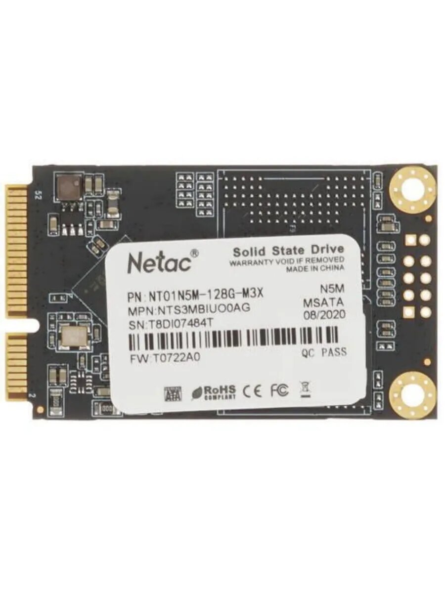 128 ГБ mSATA mSATA накопитель N5M NT01N5M-128G-M3X - mSATA