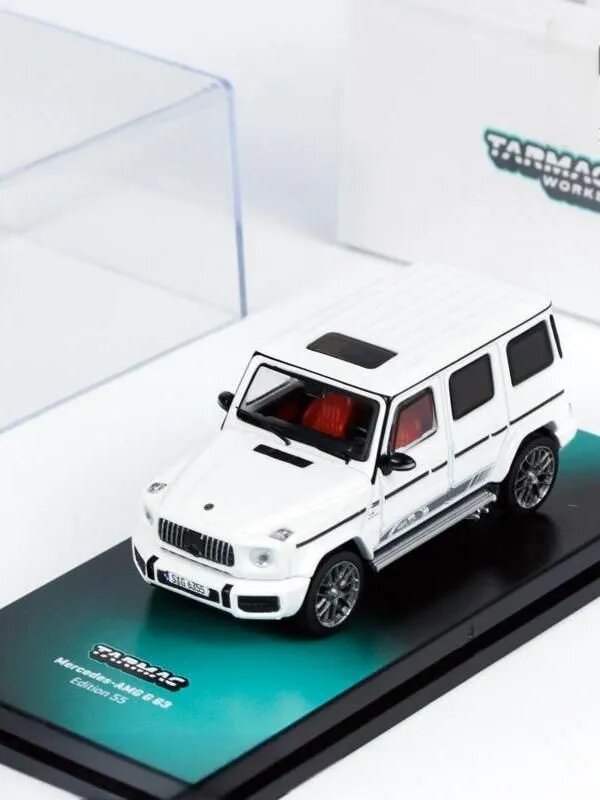 Машинка Tarmac Works TW 1/64 Mercedes-benz G63 AMG Edition 55 Die-cast Alloy Car Model Collection Display Gift
