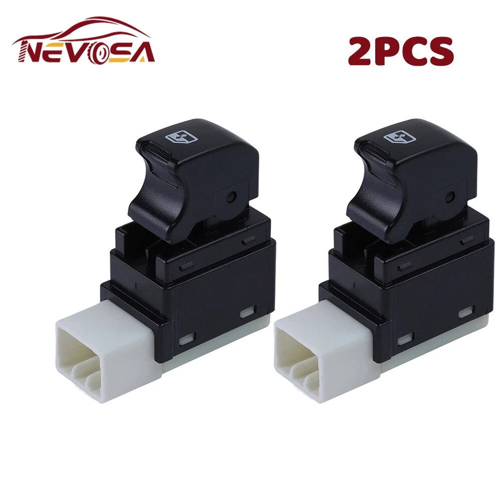 96540782 для Chevrolet Aveo T200 2003-2008, одна кнопка переключения стеклоподъемника 612W13720 для Chevrolet Kalos Matiz 2005-2010 2PCS