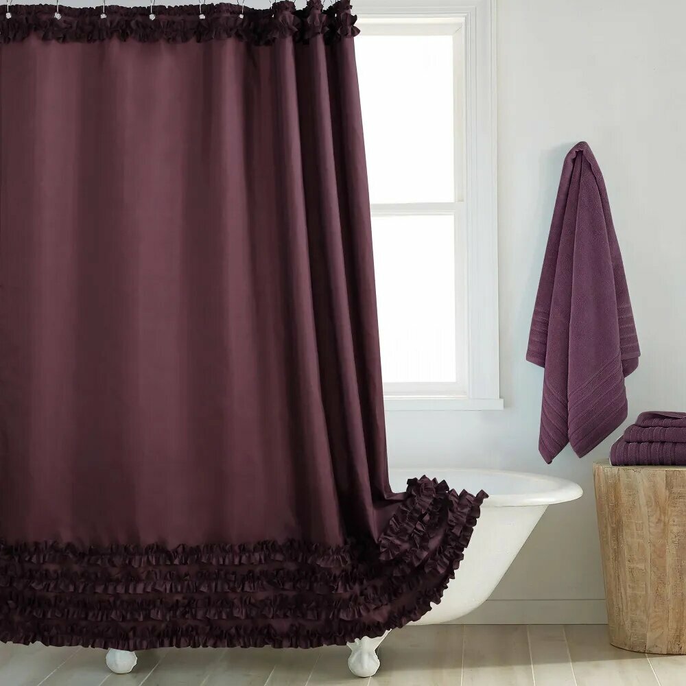 DS BATH Штора для ванной тканевая, высота 200 см, ширина 140 см.