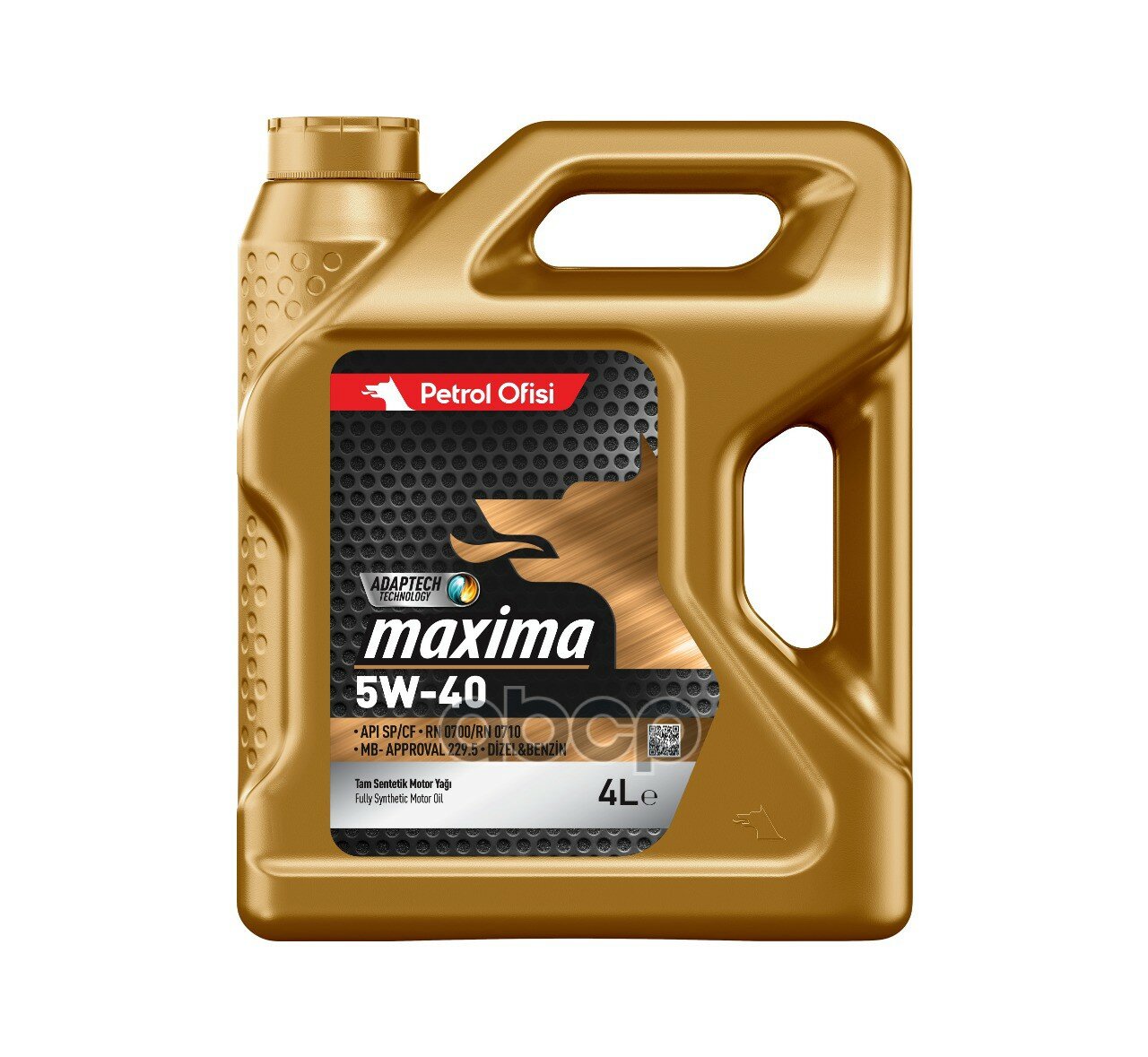 Petrol Ofisi Моторное масло MAXIMA 5W-40 4 л