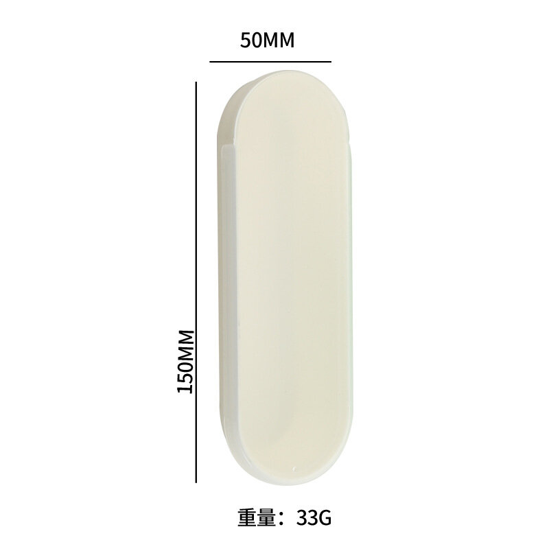 Портативный кейс для детских ложки и вилки из нержавеющей стали 304, белый цвет