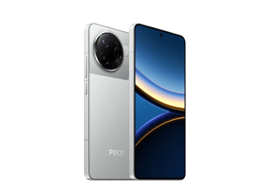 Смартфон POCO F7 Pro 12/256Gb серебристый (MZB0J9CRU)