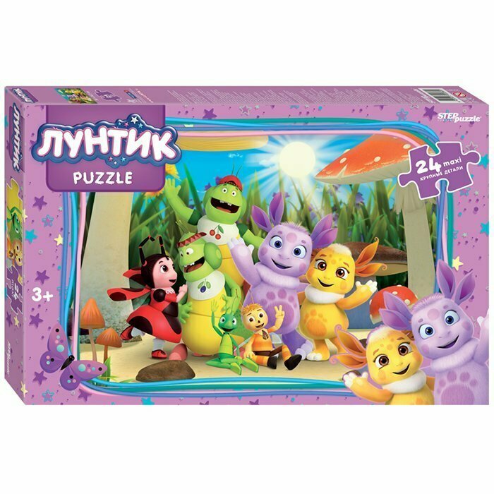 Step Puzzle Пазл-maxi Лунтик 24 элемента 90089 с 3 лет