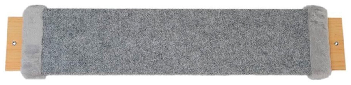 Когтеточка Дарэлл Мини серый ковролин с пропиткой 57 х 12 х 2 см (1 шт)