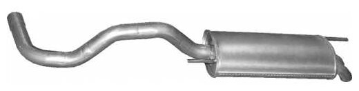 Глушитель задняя часть Polmostrow арт. 30144