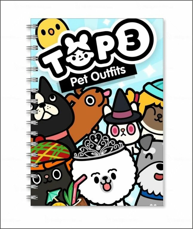 Тетрадь по игре Тока Бока, Toca Boka №4, А6