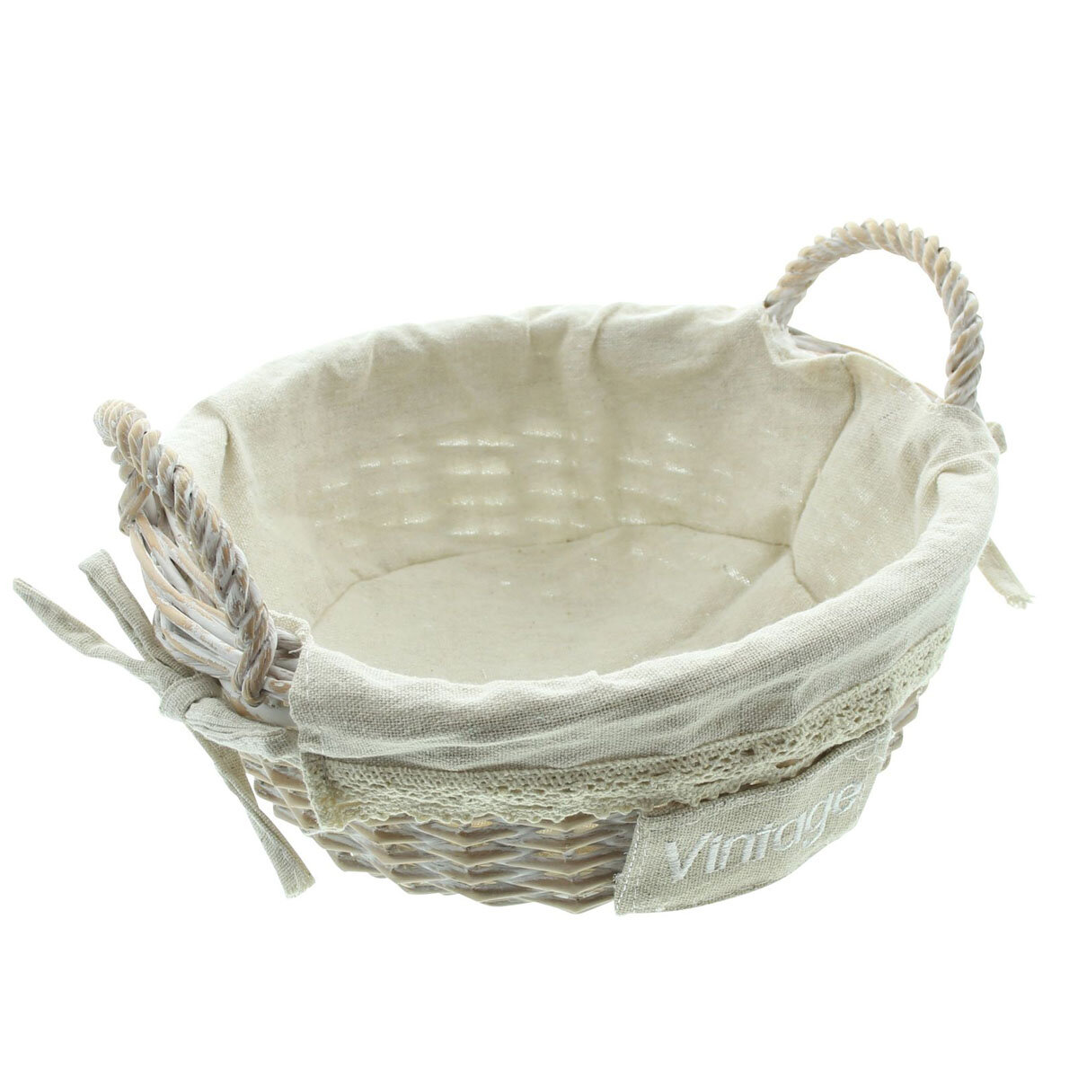 Корзинка универсальная "Винтаж", круглая