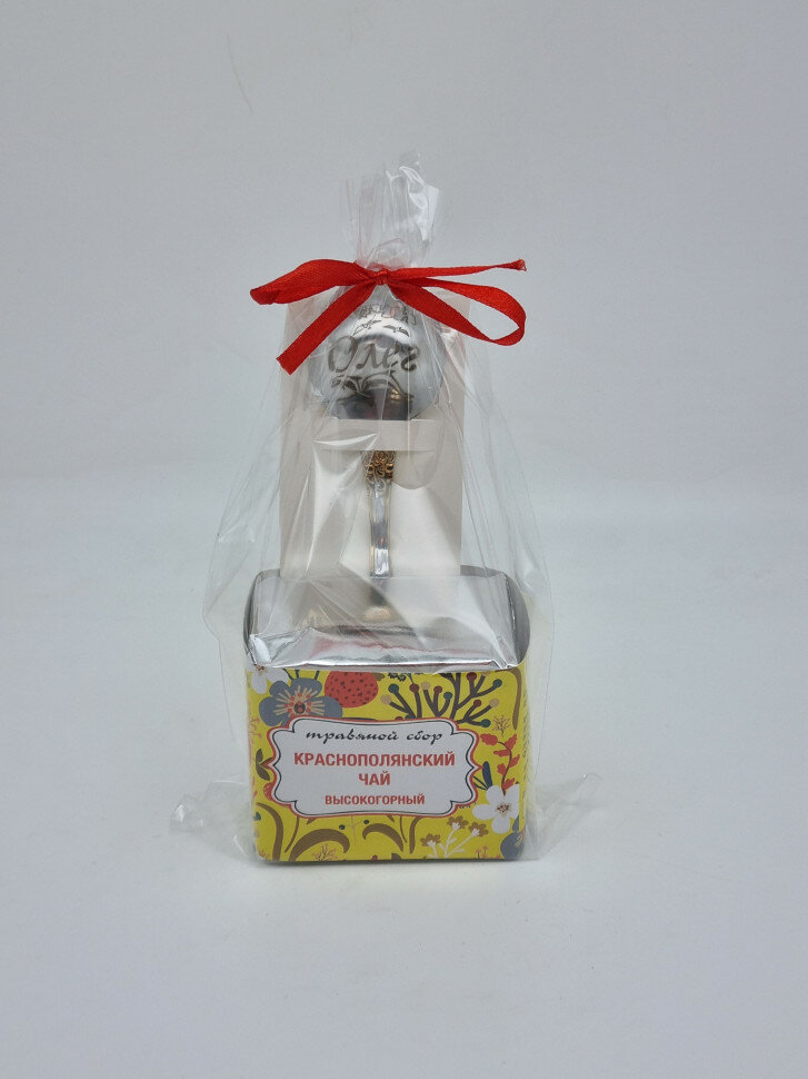 Краснополянский чай "Высокогорный" 40гр +ложка чайная