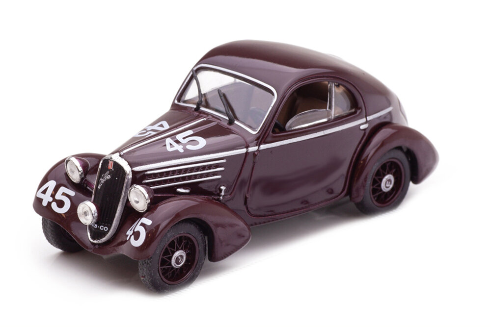 Модель коллекционная ALTAYA Fiat 508 balilla berlinetta 1936 mille miglia # 45