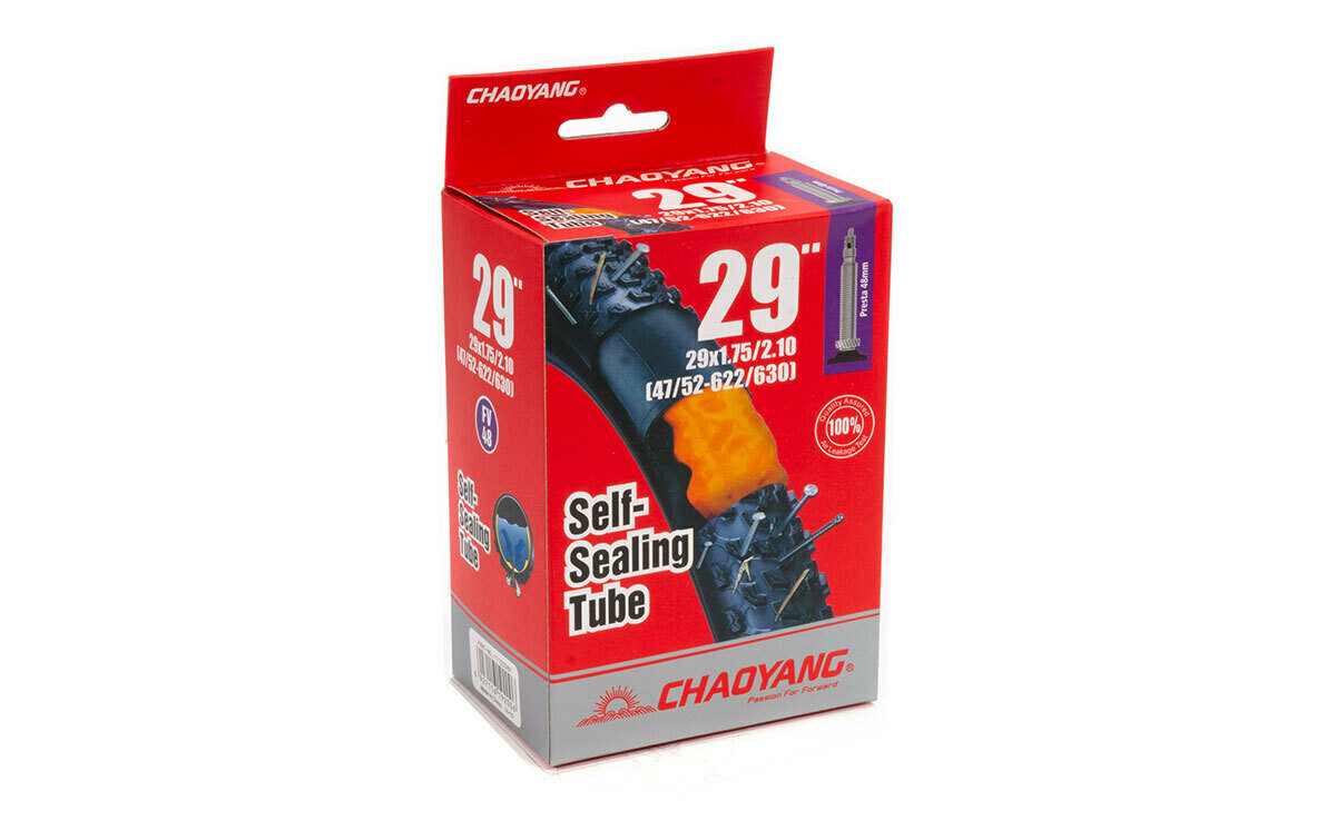 Велокамера CHAO YANG 29"x1.75/2.10 FV 48мм антипрокольная бутиловая