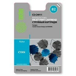 Картридж CACTUS CS-C4911, Голубой
