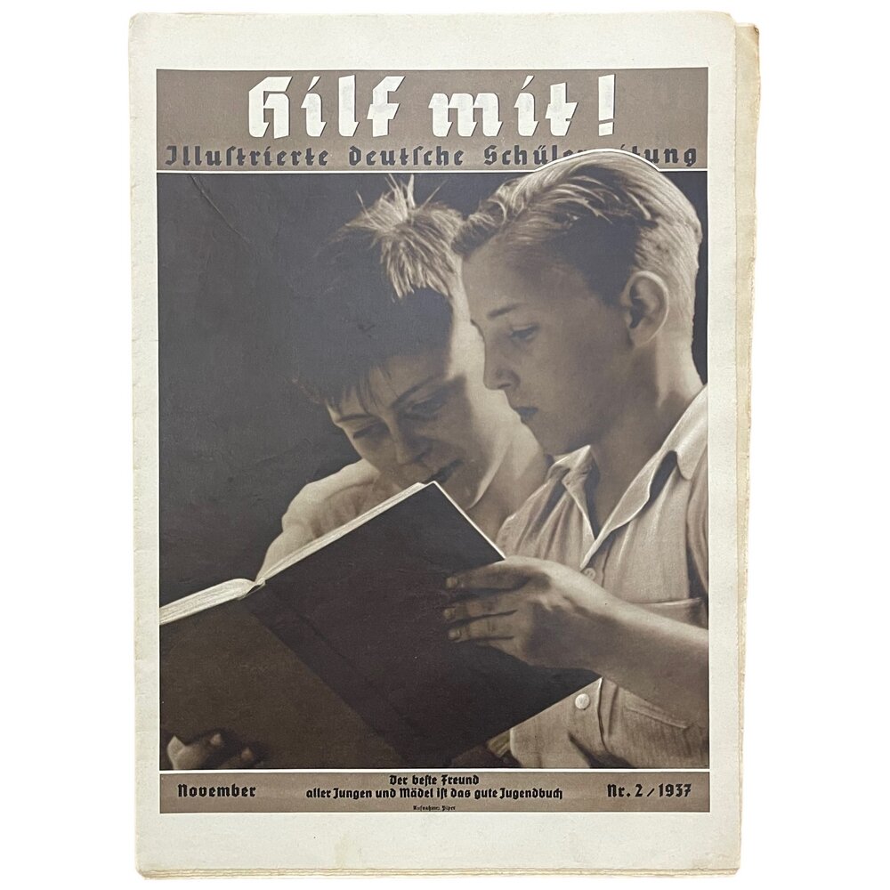 Журнал "Hilf mit! (помогите мне!)" №2, ноябрь 1937 г. Германия
