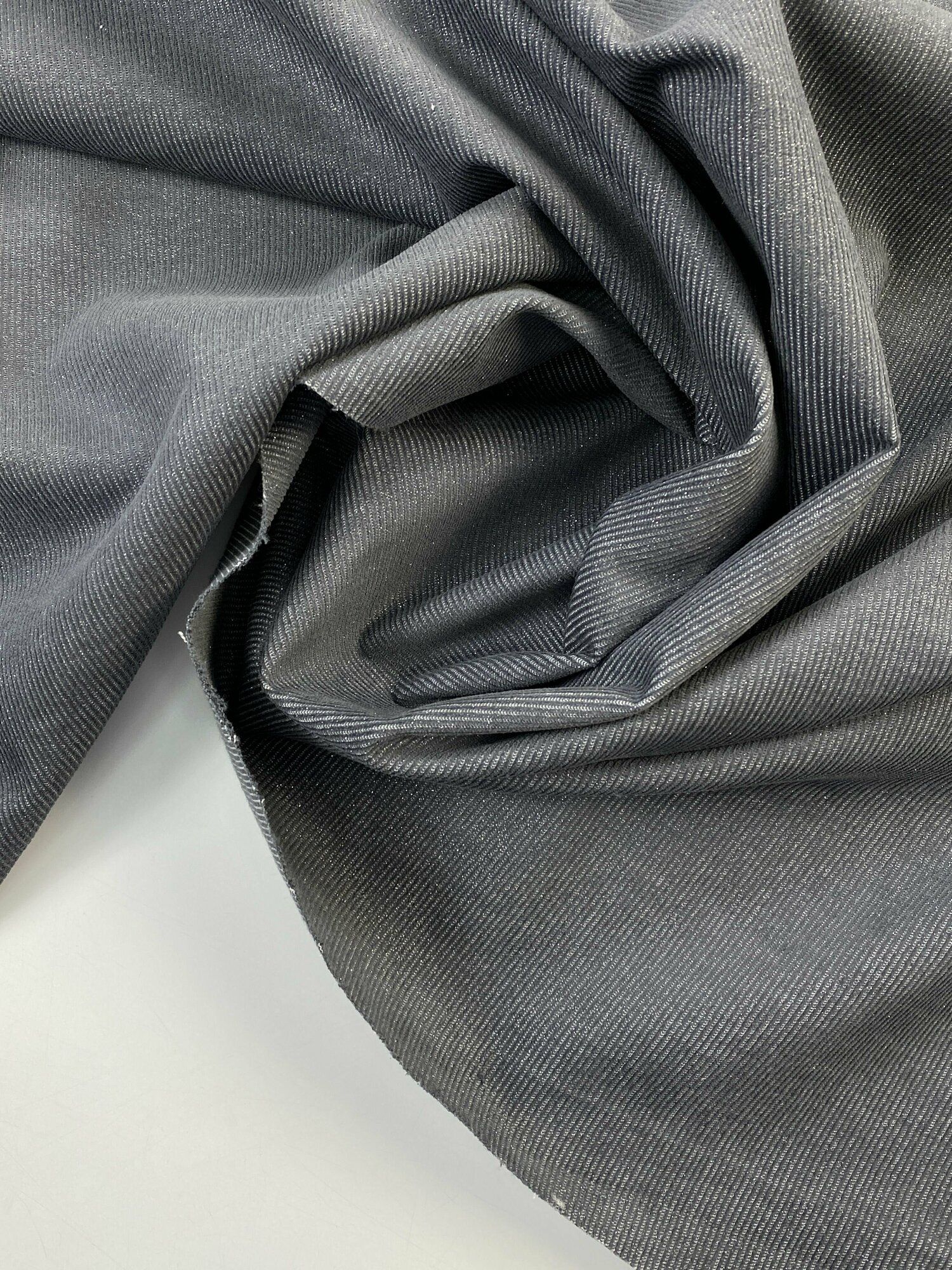 Ткань вельвет с мелким шиммером