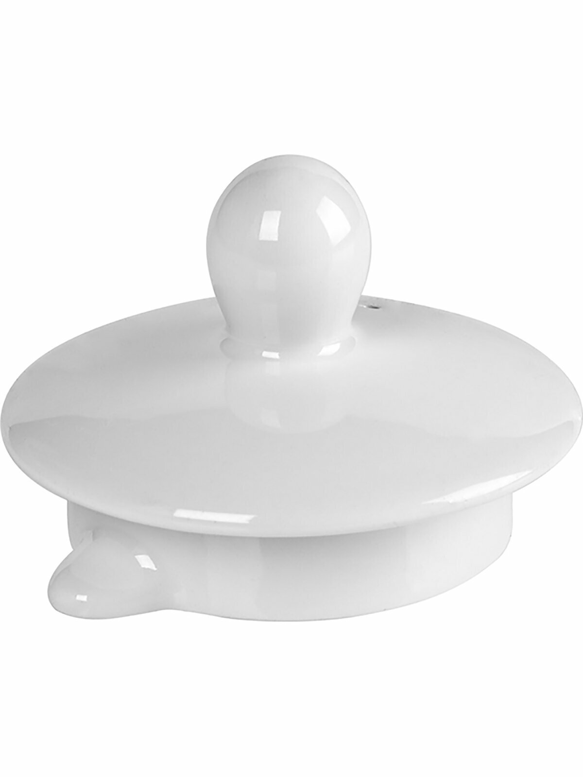 Крышка для чайника Steelite Simpl White, фарфоровая 6 см
