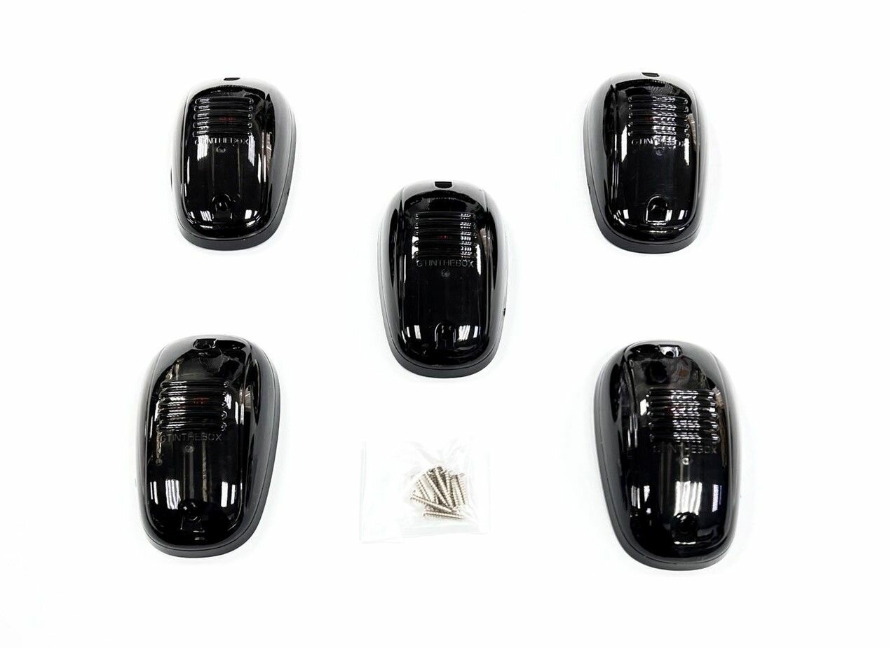 Габаритные огни на крышу пикапа 5 шт диоды оранжевый