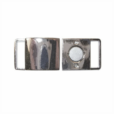 GB 1114-OK43 пряжка с магнитным замком Micron 32x17 мм №04 под никель для ремней и сумок