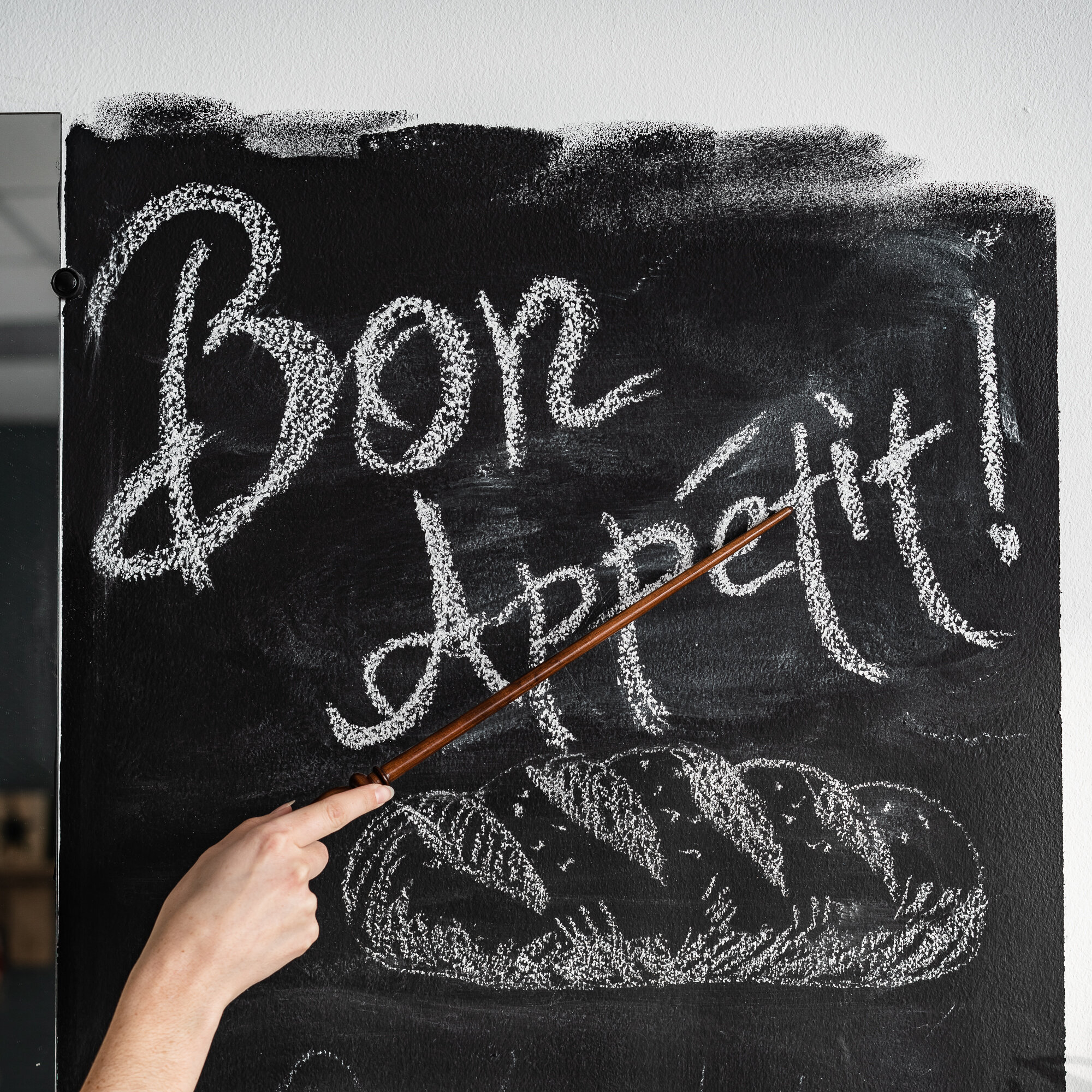 Указка для учителя из натурального дерева Сибирский кедр 400 мм. U6