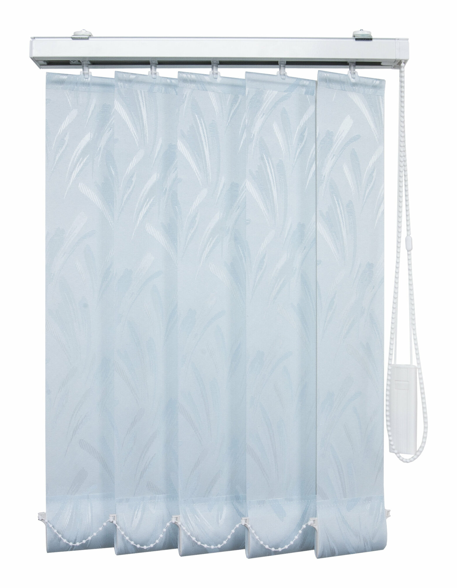 Ламели для вертикальных жалюзи 5шт Палома голубая Длина 180 см