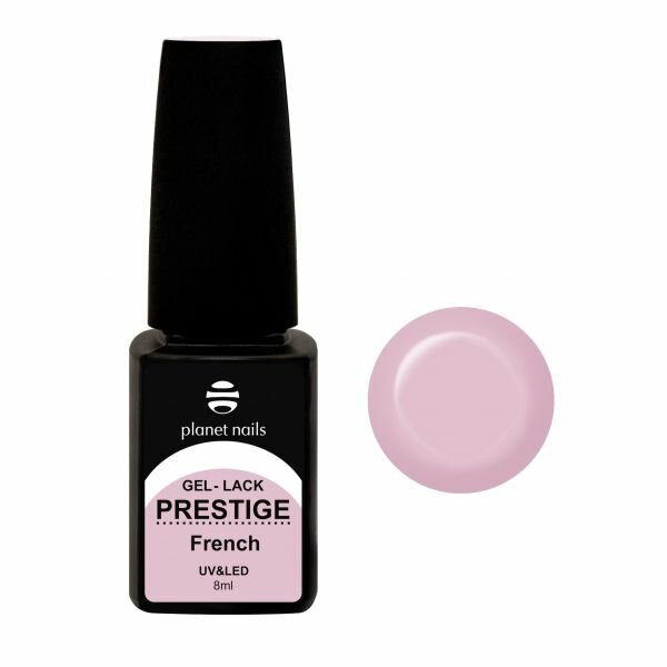 Гель-лак Planet Nails, "PRESTIGE FRENCH" - 339, 8 мл