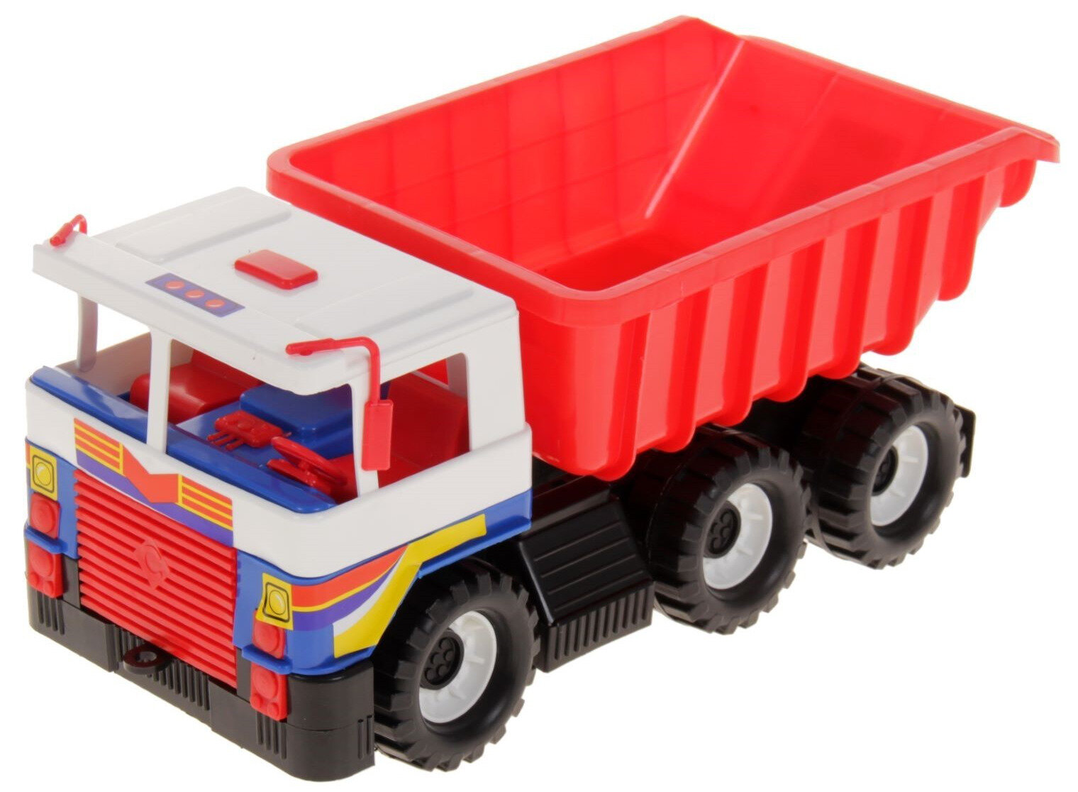 Автомобиль "Самосвал карьерный", детская большая игрушечная машинка, пластиковая модель, автомобиль для игр дома и в песочнице