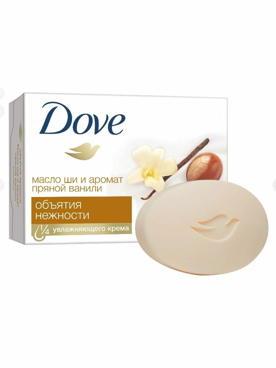 Dove / Крем-мыло объятия нежности масло ши 135 гр
