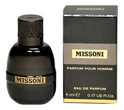 Парфюмерная вода мужская MISSONI Parfum Pour Homme, миниатюра 5 мл