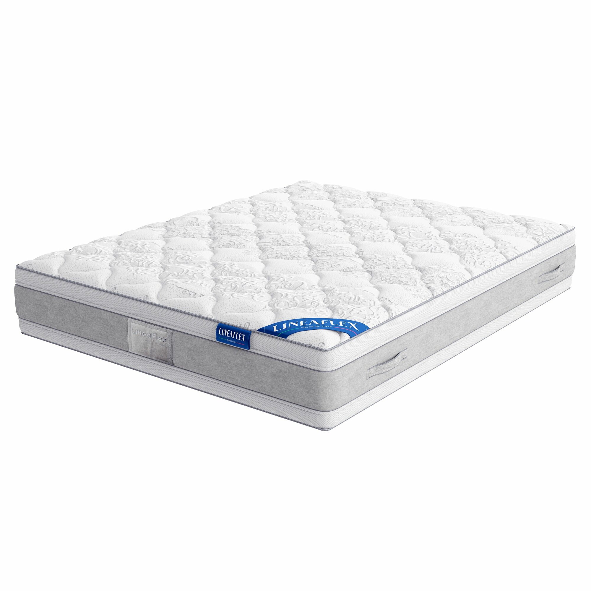 Матрас Lineaflex Qween Silver 200х200, высота 30 см, анатомический средней жесткости латексный Независимые пружины — фото 1