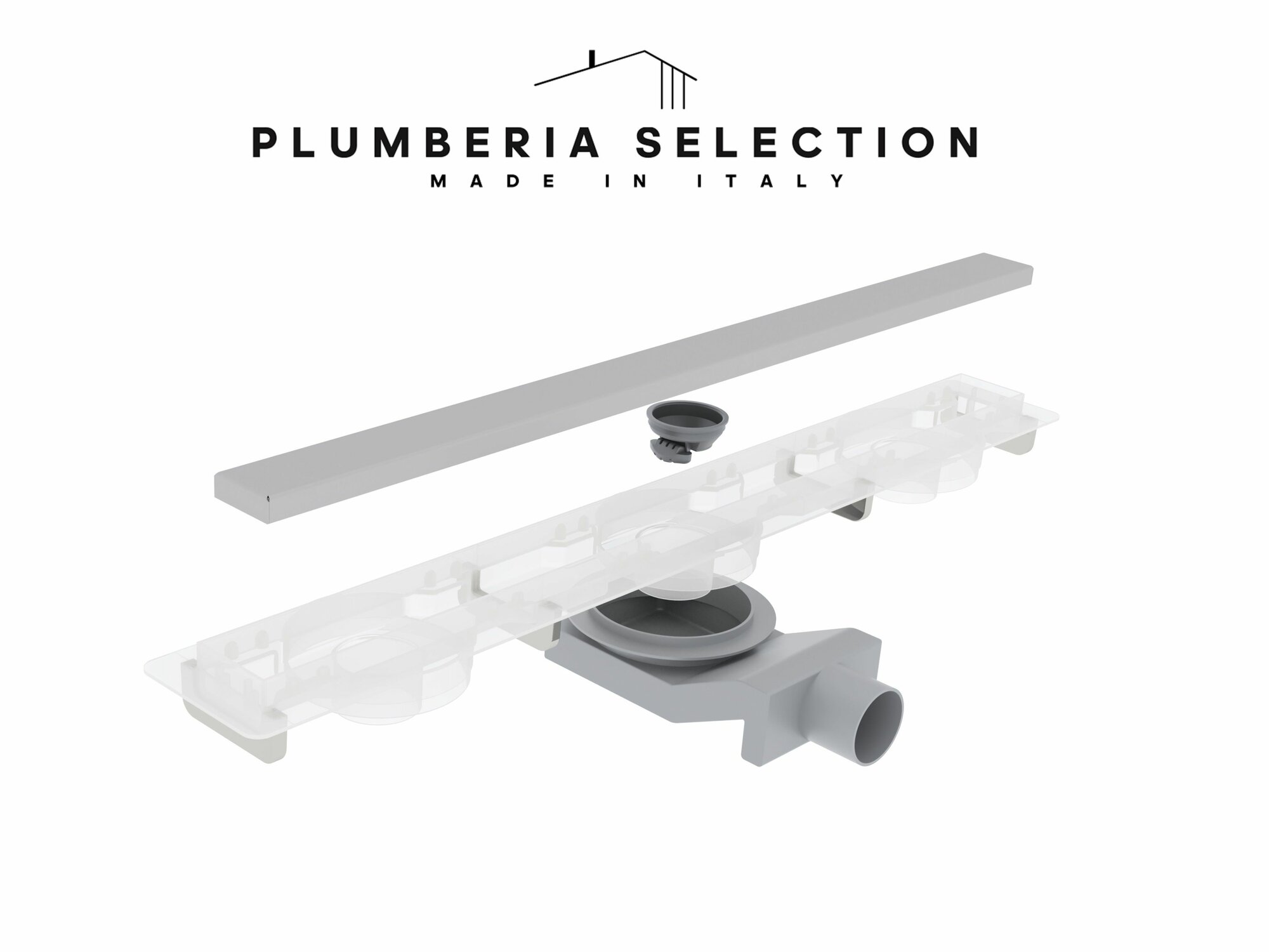 Душевой трап PLUMBERIA SELECTION PSM MODULAR PSM70MT — фото 1