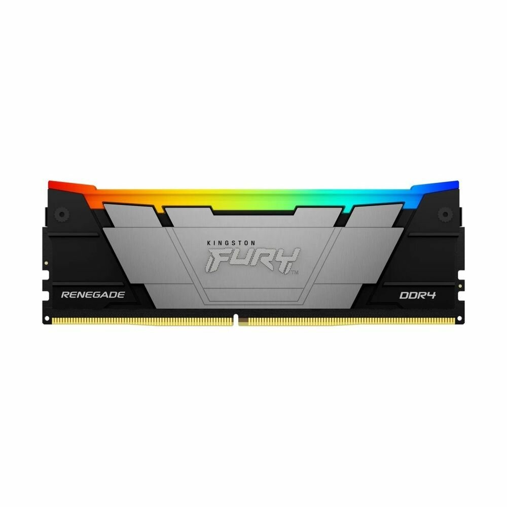 Модуль памяти Kingston 32GB DDR4 3200 FURY Renegade RGB Black XMP (KF432C16RB2A/32)