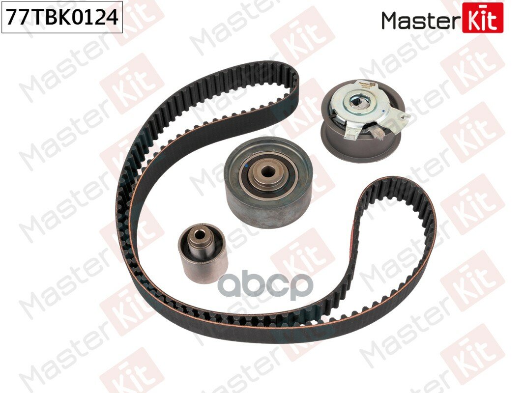 Комплект ремня грм MasterKit арт. 77TBK0124