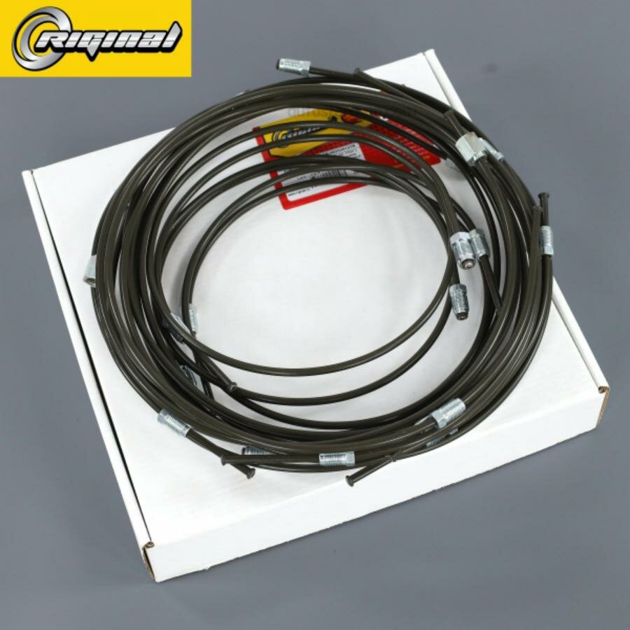 RIGINAL RG21803506500 Трубки тормозные для а/м ВАЗ-2180 Lada Vesta c АБС омедненные с полимерным покр. (кт10 шт.) RIGINAL