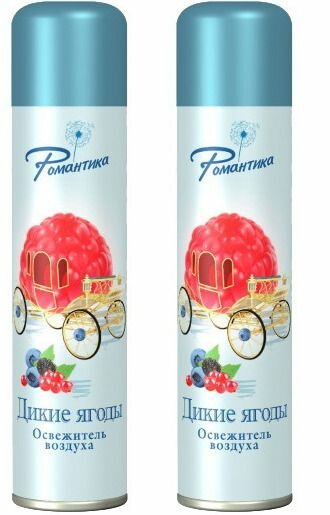 Сибиар Освежитель воздуха Романтика Дикая ягода, 300 мл, 2 шт.