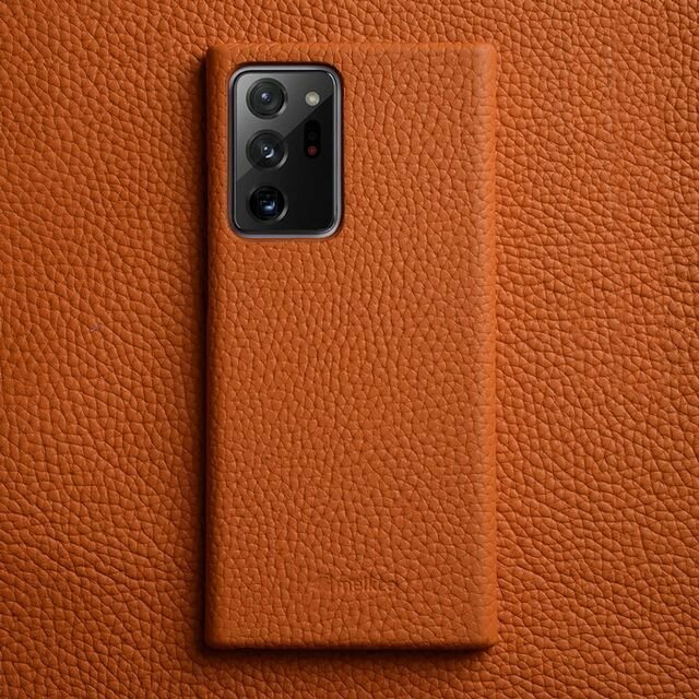 Премиальный чехол из воловьей кожи для Samsung Galaxy Note 20 Ultra MyPads